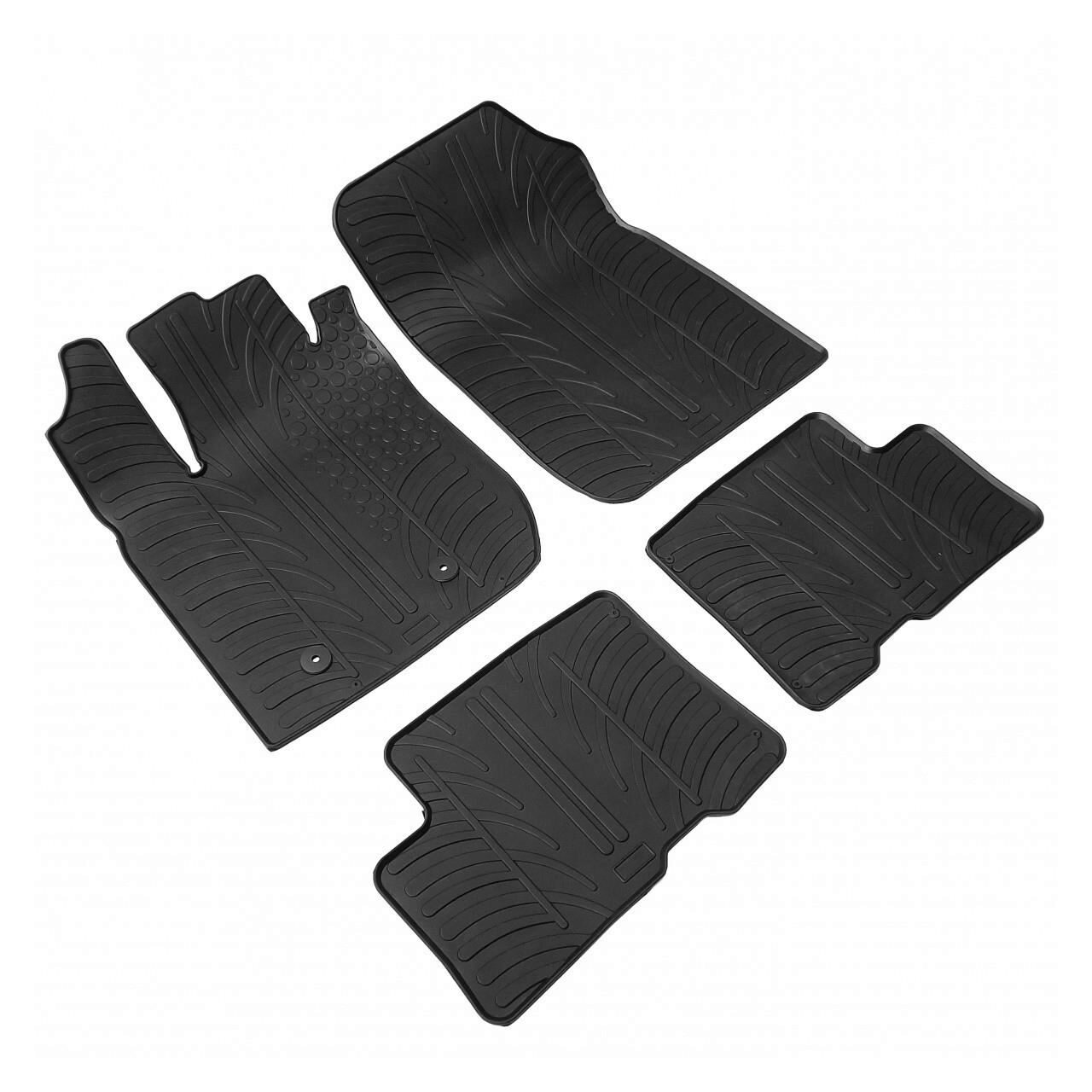 Комплект aвтомобилни стелки Gledring, Каучук, Dacia Duster 2018-, 4 ...